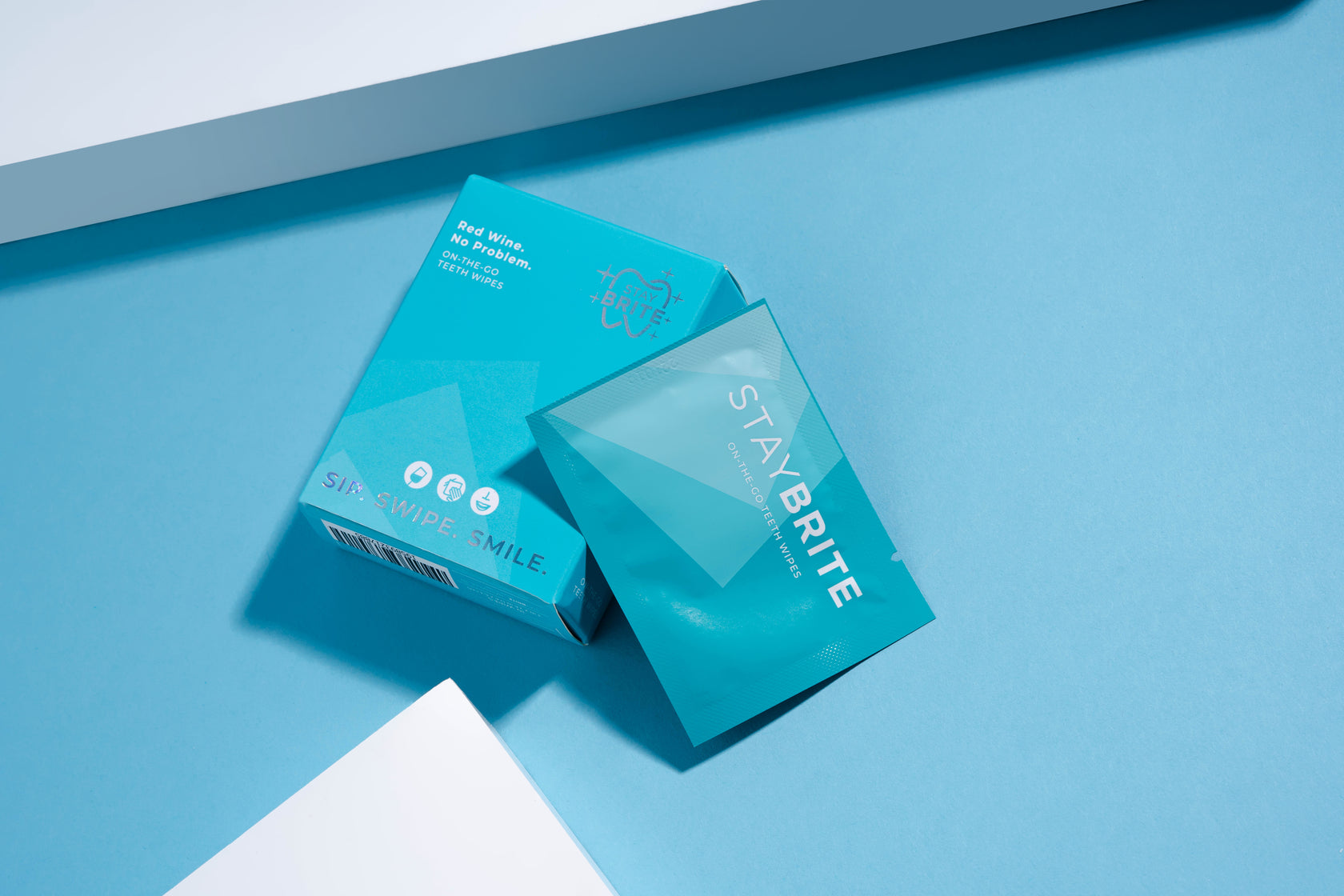 StayBRITE On-The-Go Teeth Wipes (10 Wipes) – Bride Brite